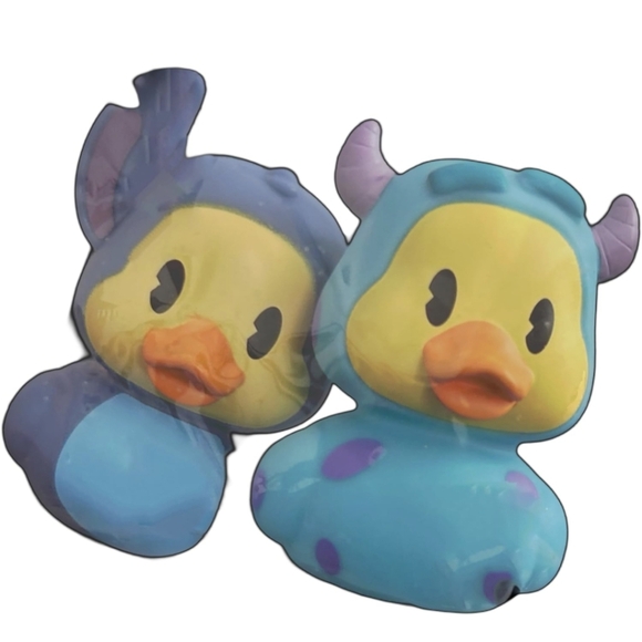 Disney | Toys | Disney Stitch And Sully Monsters Inc Rubber Ducks ...
